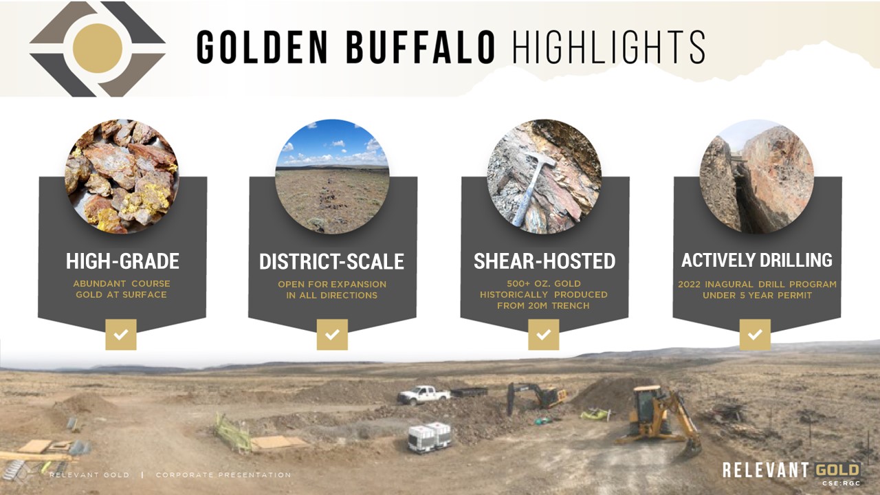 Golden Buffalo | Relevant Gold Corp